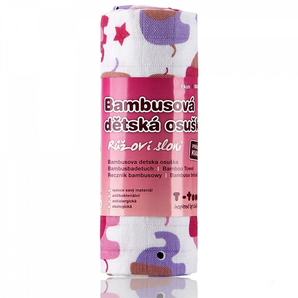 Detská bambusová osuška s potlačou - Osušky - babynabytek.sk