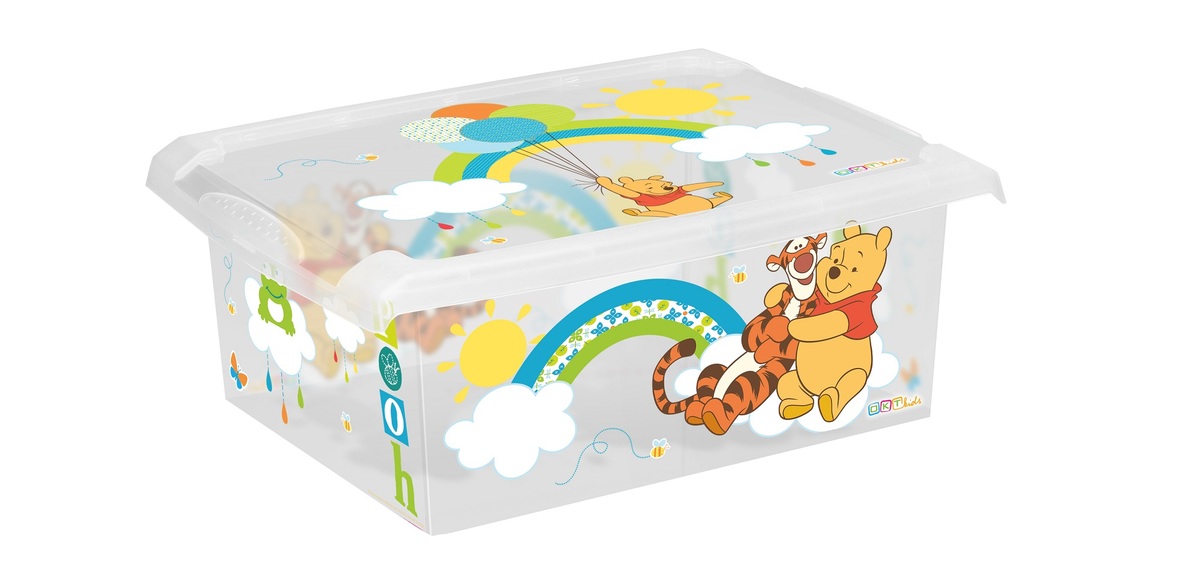 Úložný box - Macko Pú - rôzne veľkosti - Truhly na hračky - babynabytek.sk