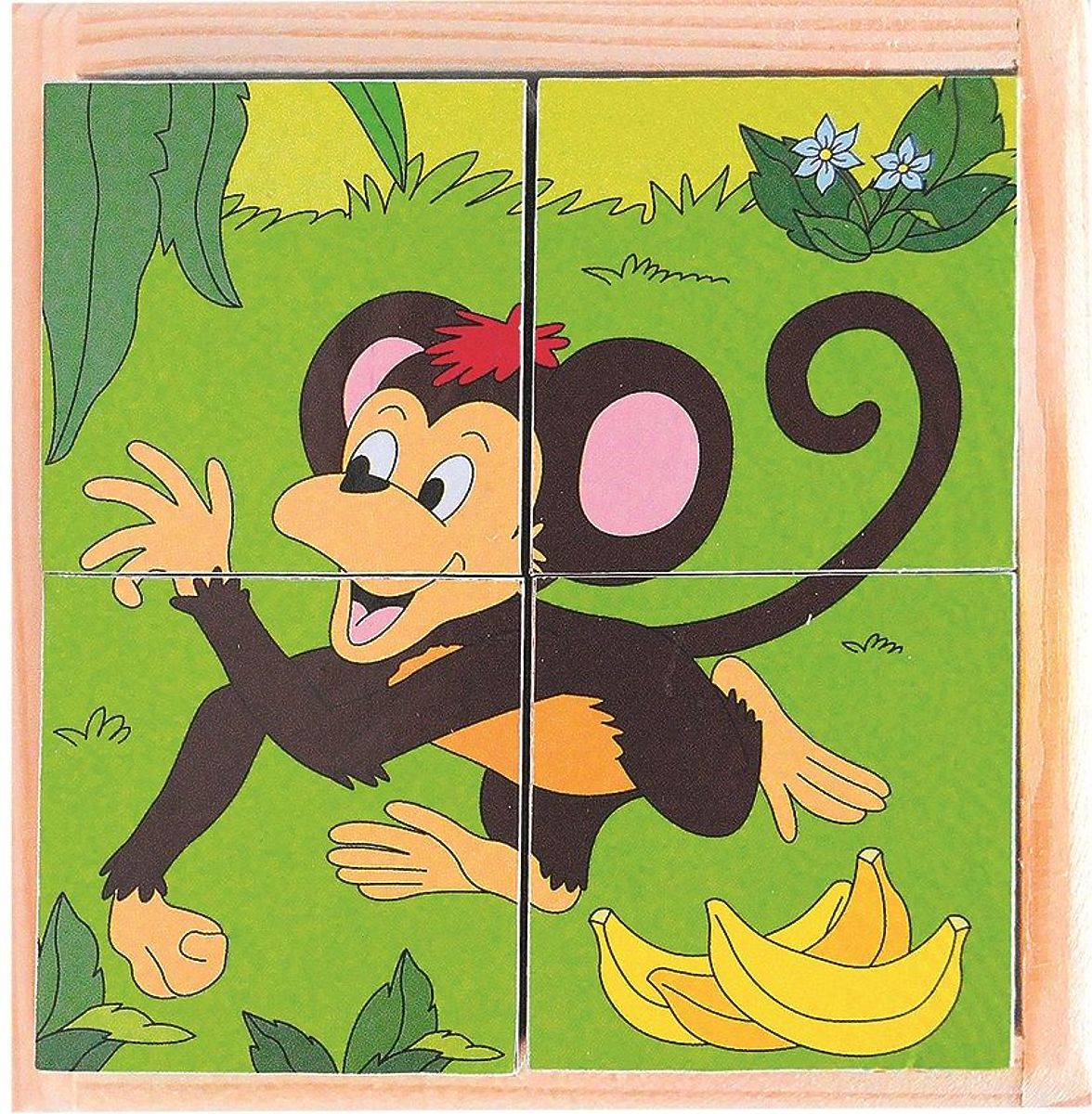 Kockové puzzle Zoo - Puzzle - babynabytek.sk